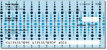 Dotted Line Personal Checks - PChecks.com