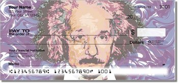 Albert Einstein Personal Checks - PChecks.com