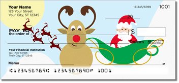 Santa Claus 2 Personal Checks - PChecks.com