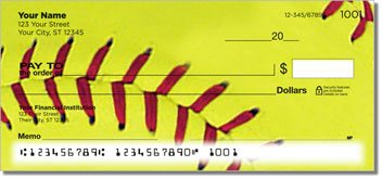 Classic Softball Personal Checks - PChecks.com