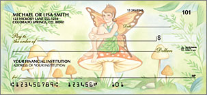 Garden Fairies Personal Checks - PChecks.com