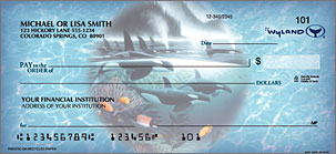 Ocean World by Wyland Personal Checks - PChecks.com